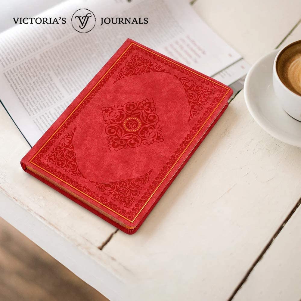 Victoria's Journals Vintage Style Diary for Men and Women 14x20cm, 256p ...