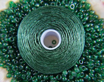 Dark Green Thread - Etsy