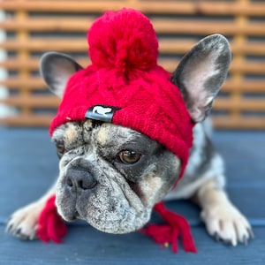 Fabulous Fido Dog Hat French Bulldog Clothes Dog Beanie Bulldog Hats ...