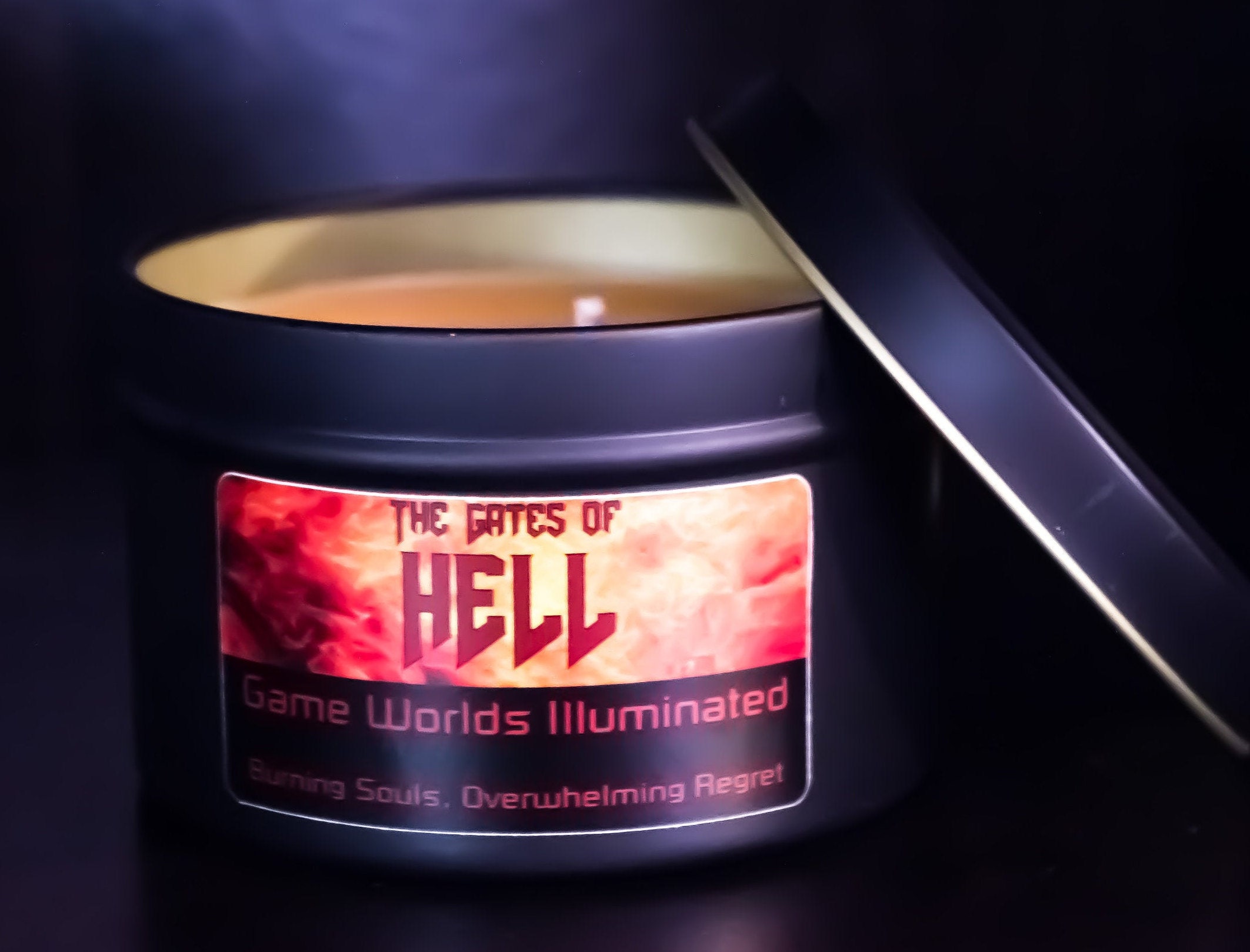 The Gates of Hell Video Game Inspired Scented Candle - Etsy