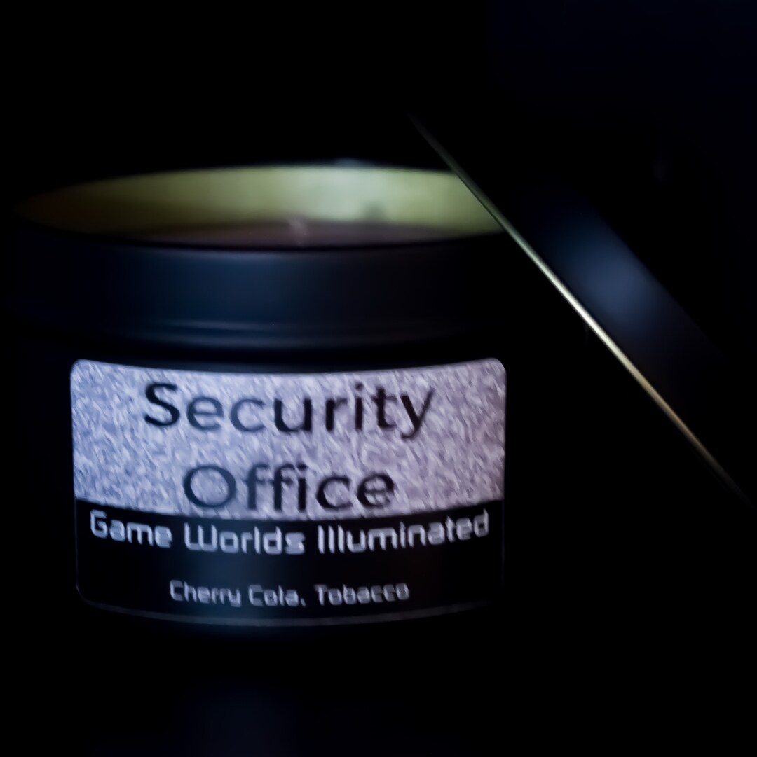 Security Office Video Game Inspired Scented Candle - Etsy