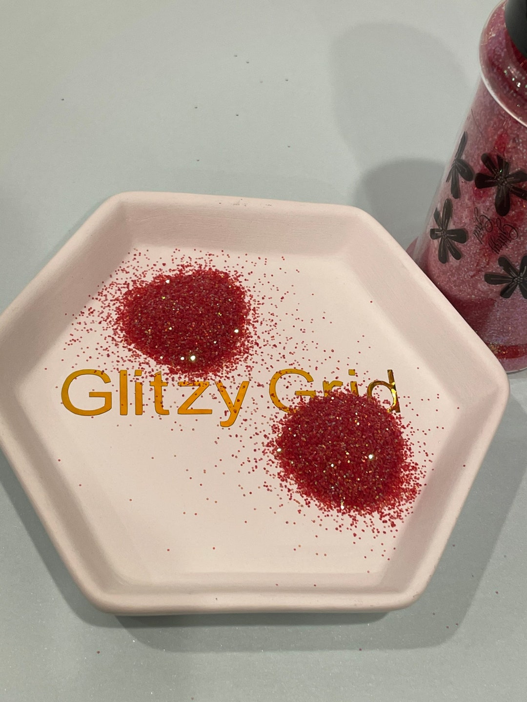 Ruby Red -glitter, Ruby Extra Fine Polyester Glitter, Red Extra Fine ...