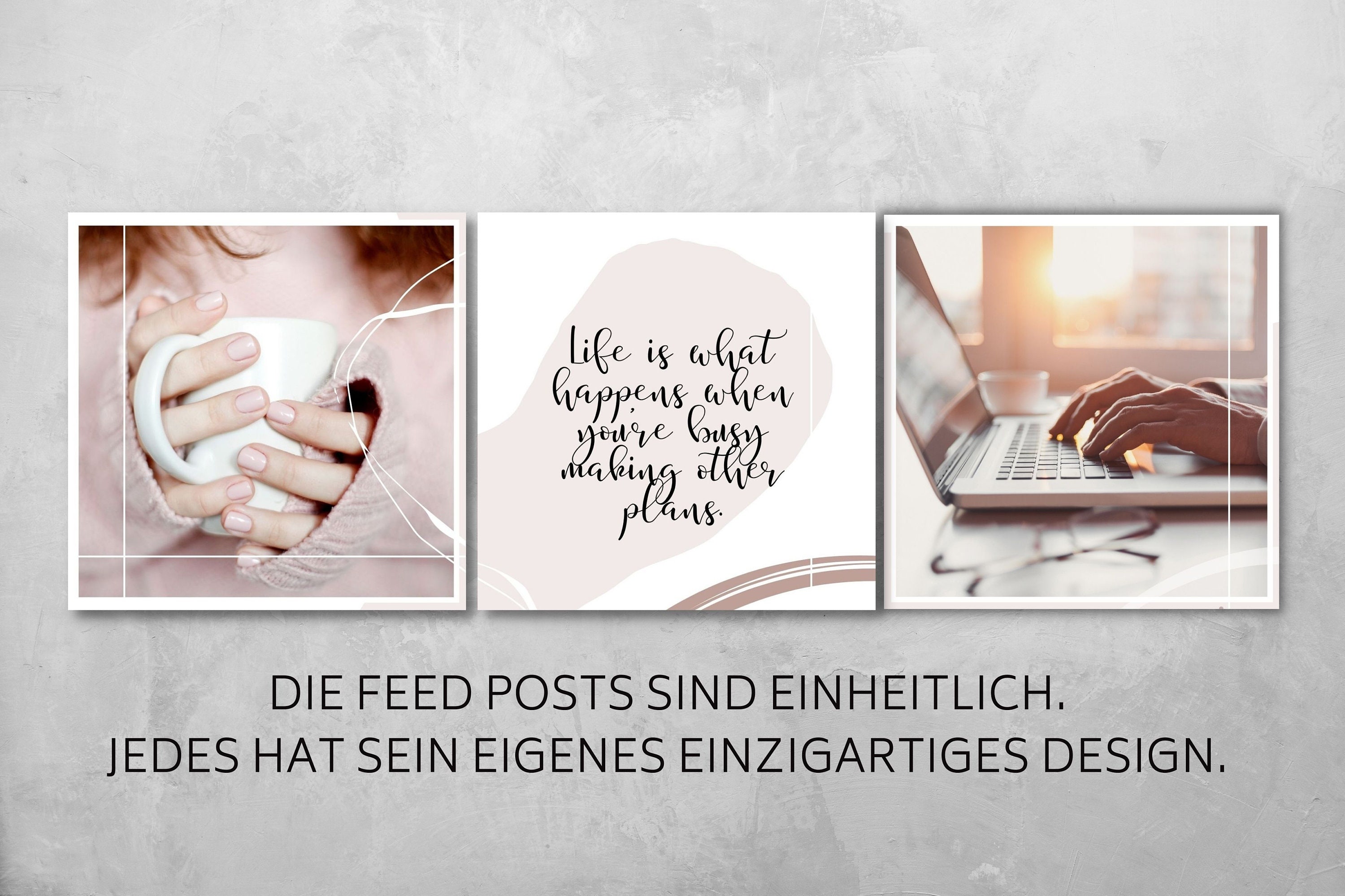 LILLY - Canva Instagram Puzzle Template. You Can Create 18 Instagram ...