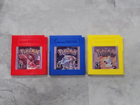 3D Printed Gameboy-inspired Pokemon 1st Generation Giant XL - Etsy