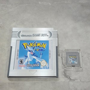 3D Printed Gameboy-inspired Pokemon Silver Gold Crystal 2nd Generation ...