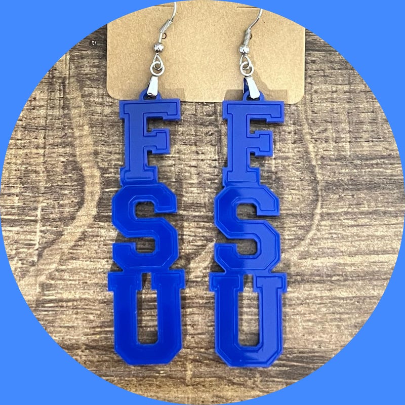 Fsu Earrings - Etsy