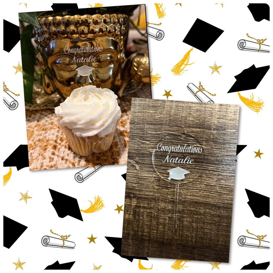 Personalized Congratulations Food Pick, College Grad, Graduation Party ...