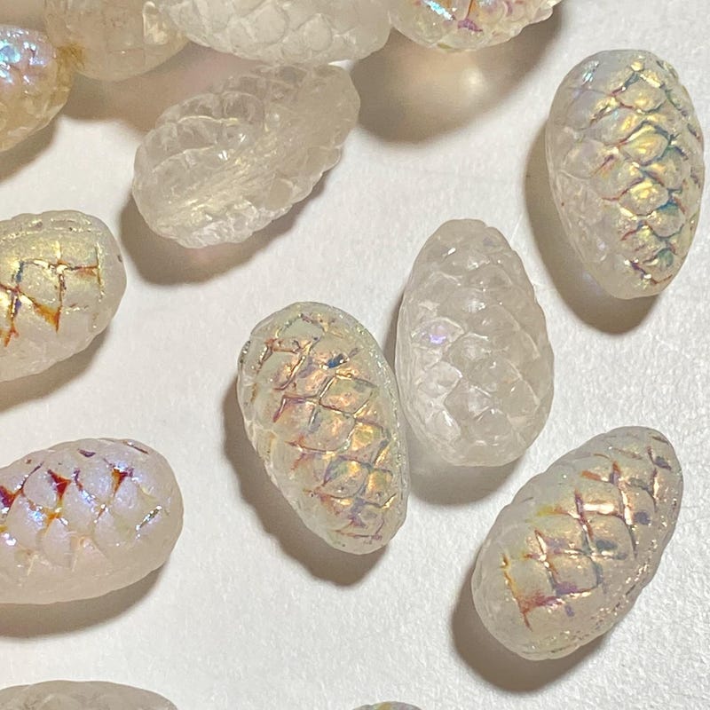Glass Cone Beads - Etsy