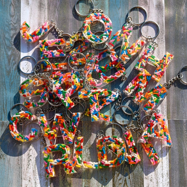 Resin Keychain - Etsy