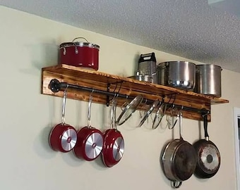 Hanging Pot Rack - Etsy