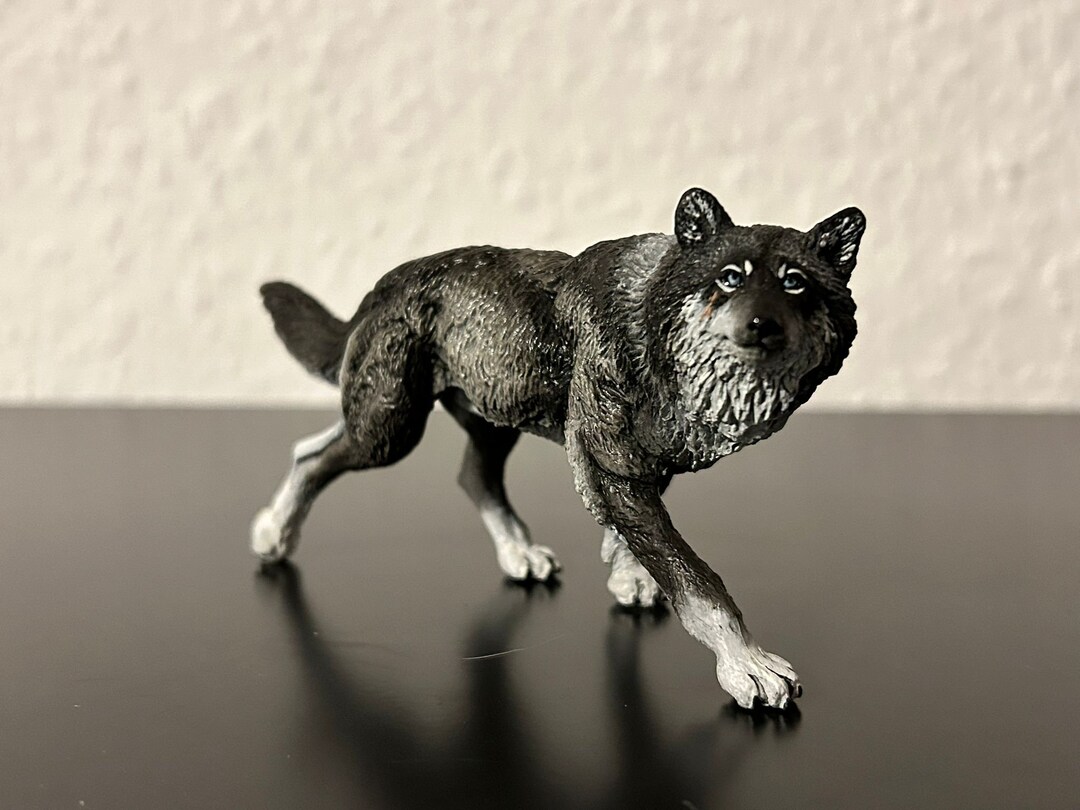 Custom Wolf Figure Wolf Customized Repaint Papo Wolf - Etsy