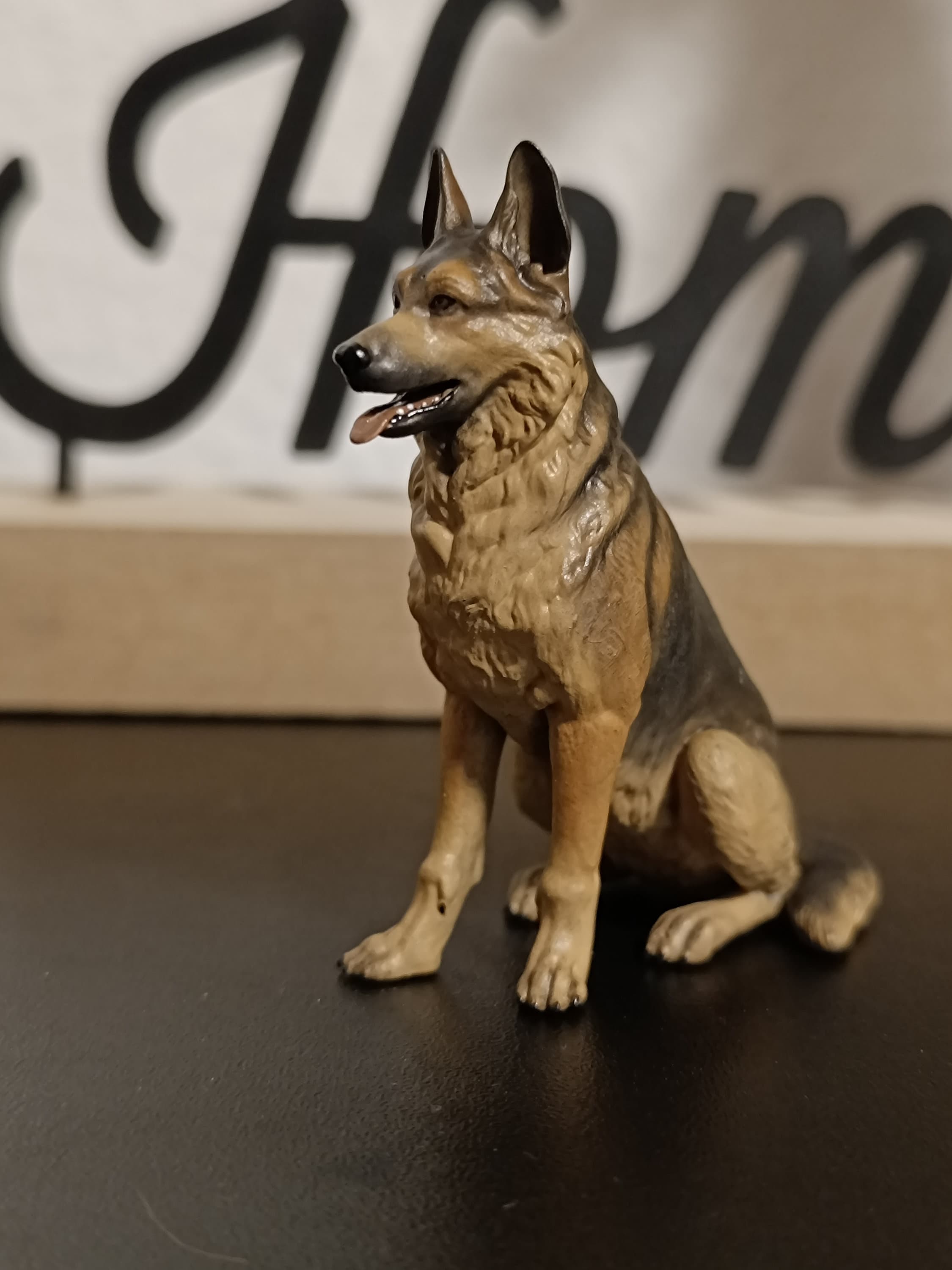 Custom Dog Figurine German Shepherd Repaint 3D Print Resin - Etsy