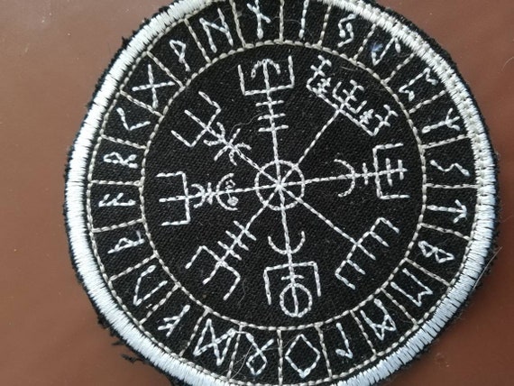 Viking Vegvisir Patch | Etsy