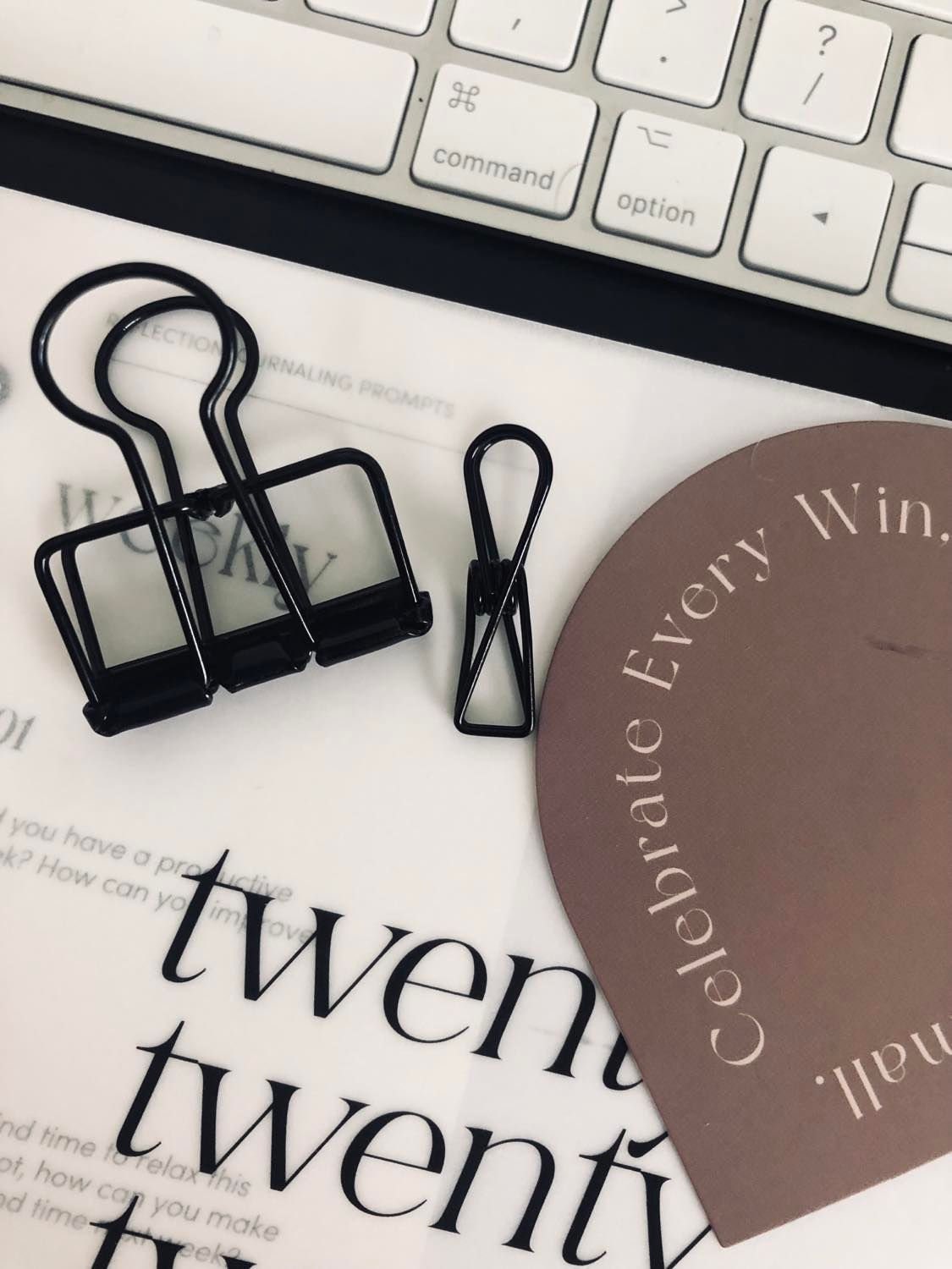 Planner and Journal Clips Paper Clips and Bulldog Clips | Etsy