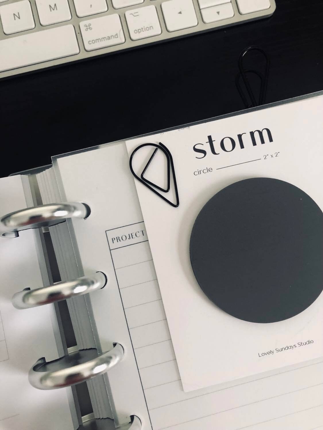 Planner and Journal Clips Paper Clips and Bulldog Clips | Etsy