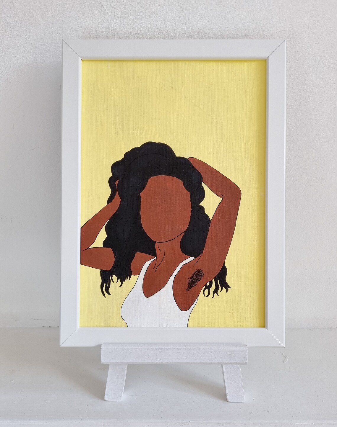 Body Hair Art, Body Hair Positivity, Female Empowerment Art, Fine Art ...