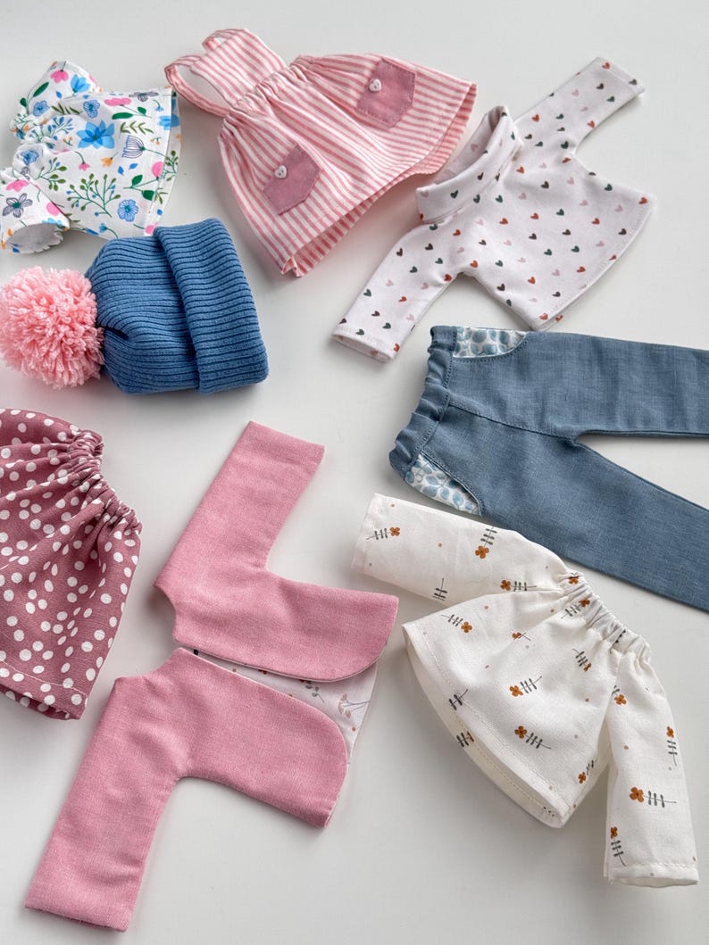 Doll Clothing Set PDF Sewing Pattern and Tutorial - Etsy