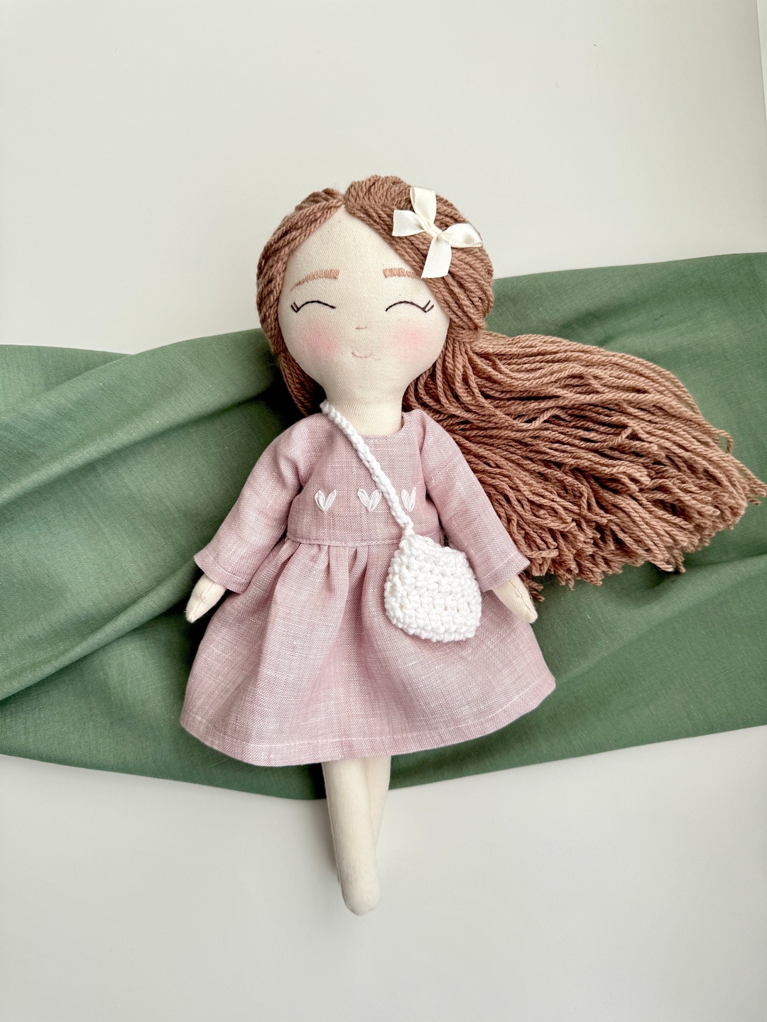 Handmade Keepsake Doll With Personalization, Unique Doll, Birthday Gift ...