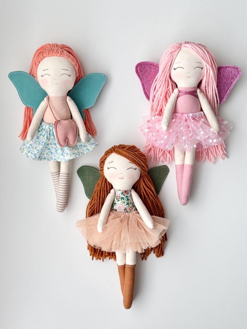Mini Fairy Doll PDF Sewing Pattern and Tutorial - Etsy