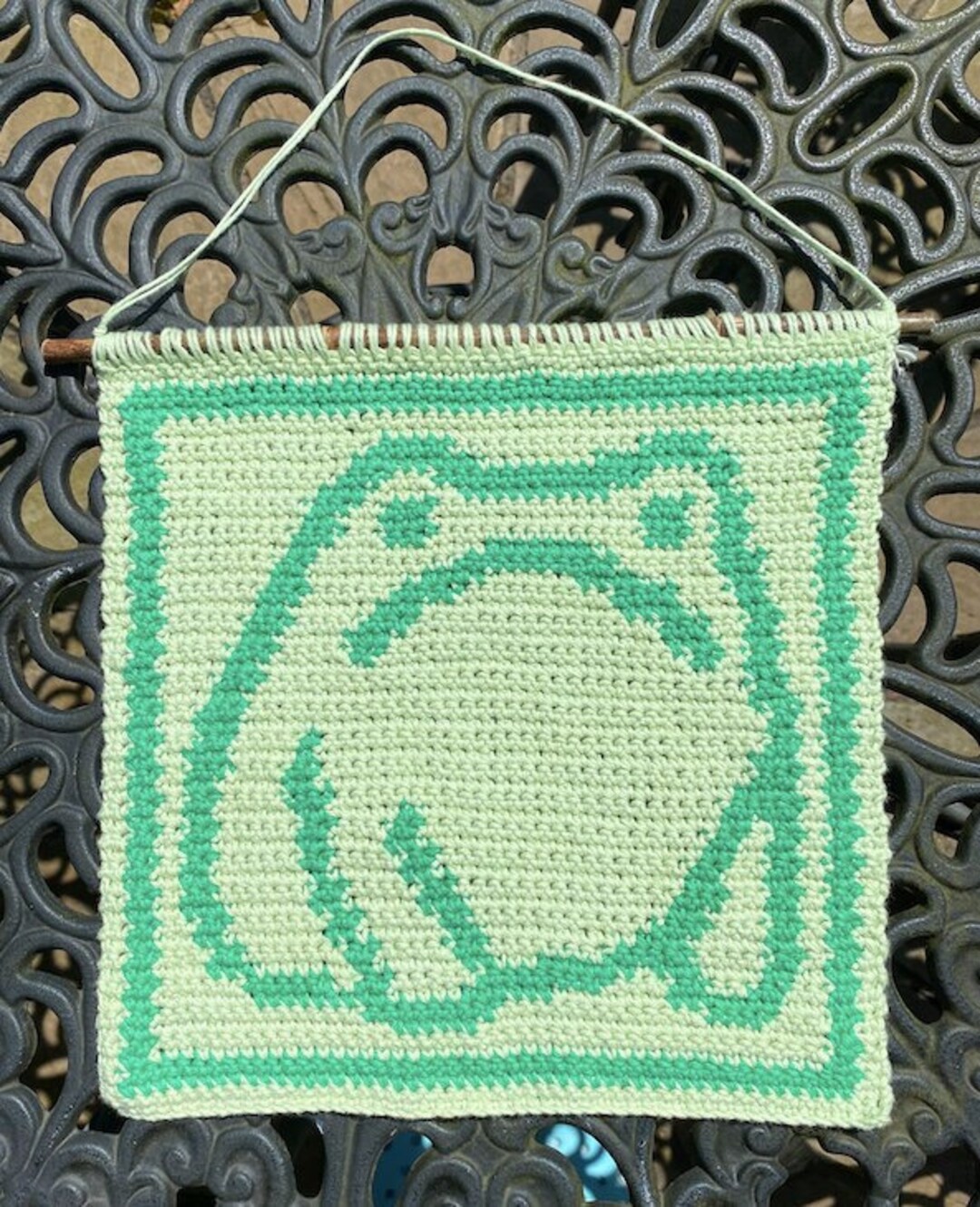 Froggy Crochet Tapestry Pattern - Etsy