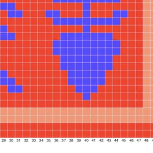 Fish Skeleton Crochet Tapestry Pattern - Etsy