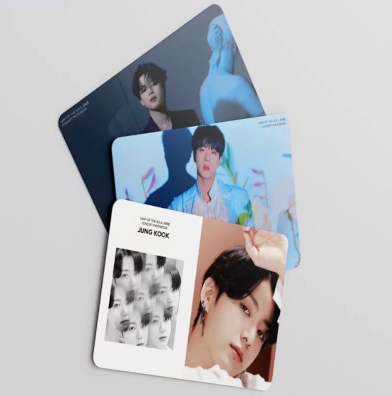 BTS Map of the Seoul On:e Army Made Photo Cards, BTS Photo Cards, Lomo ...