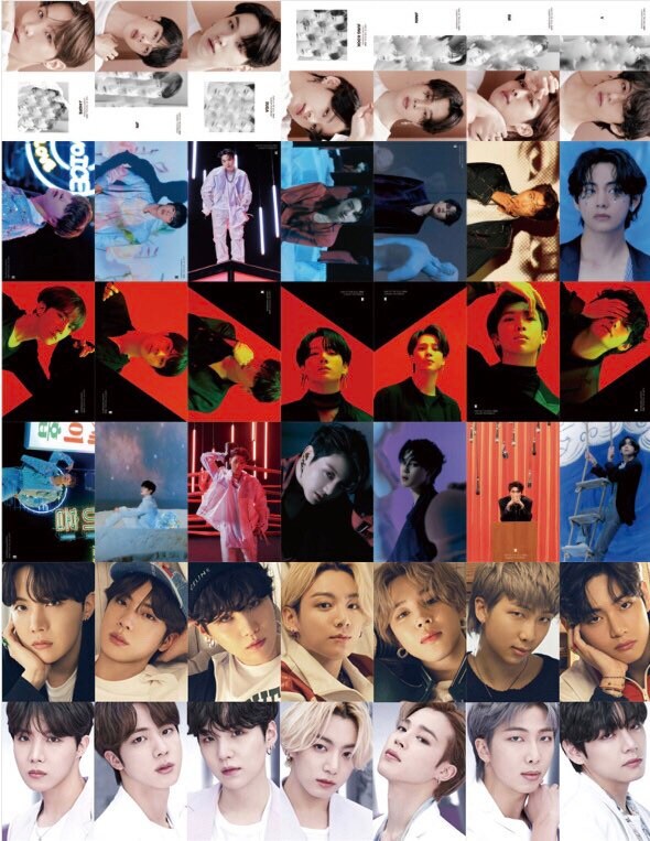 BTS Map of the Seoul On:e Army Made Photo Cards, BTS Photo Cards, Lomo ...