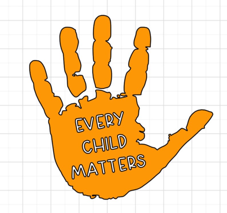 Every Child Matters Hand Decal - Etsy