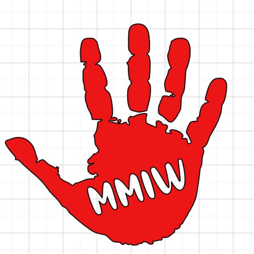 Red Hand _ No More Stolen Sisters _ MMIW Embroidery Design 3 - Etsy