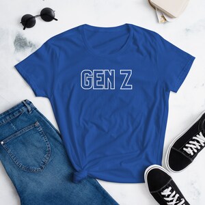 Gen Z T-shirt Gen Z Generation Z Gen Z Tee Generation Z - Etsy