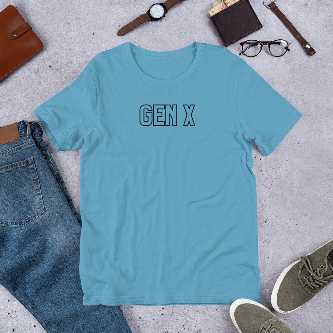 Gen X, Generation X, Gen X T-shirt, Generation X T-shirt, Gen X Gift ...