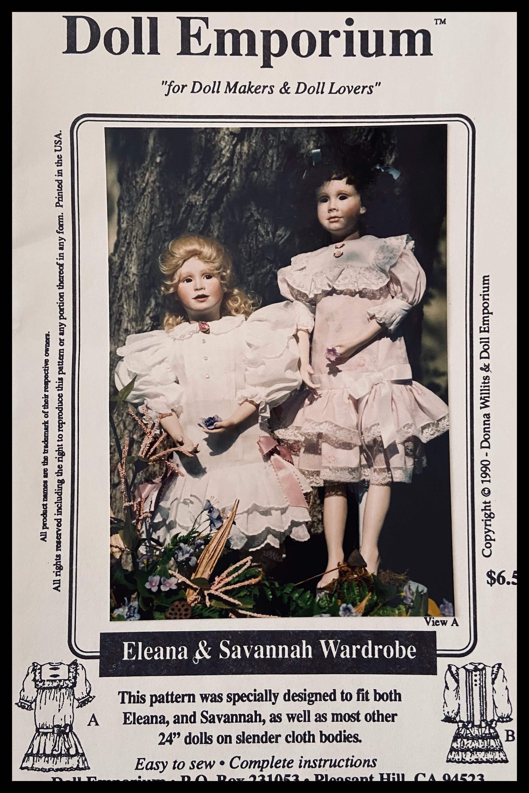 Modern Doll Costume Patterns - Etsy