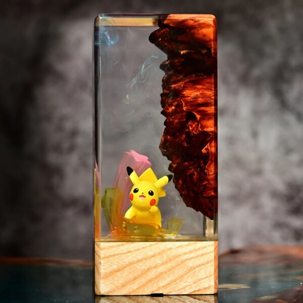 Epoxy Resin Lamp - Etsy