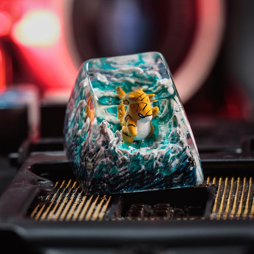 Sandshrew Pokemon Custom Keycaps Pokemon Keycaps Artisan - Etsy