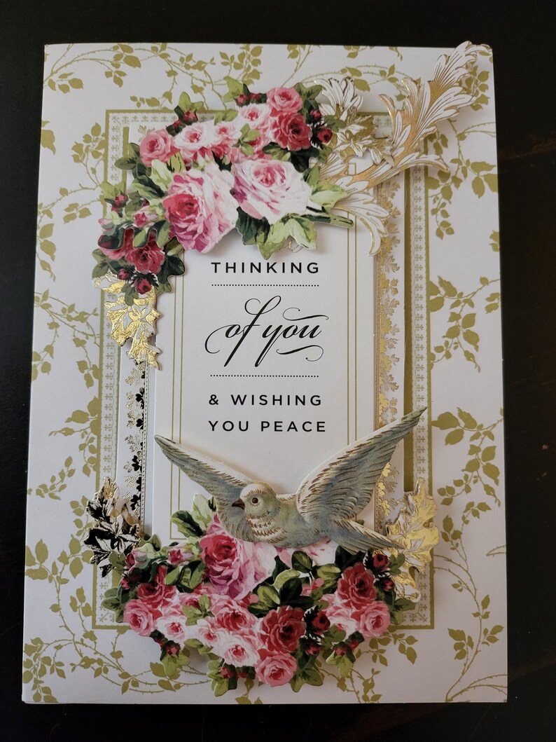 Thinking of You & Wishing You Peace - Etsy