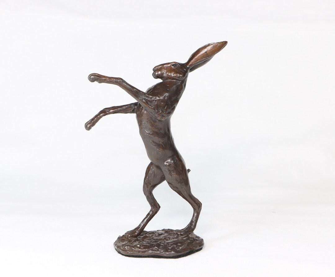 Dancing Hare Solid Bronze Steve Boss - Etsy
