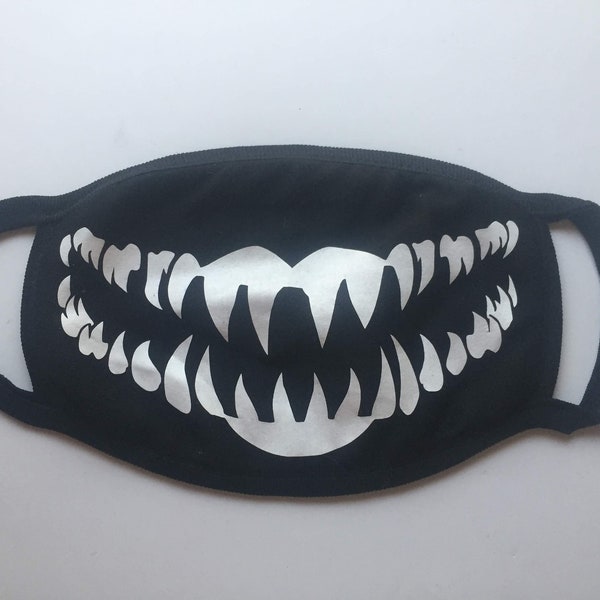 Scary Monster Mask - Etsy