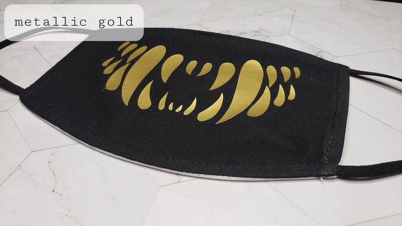 Alien Predator Fang Face Mask: Rave Costume, Adjustable, Filter Slot - Etsy