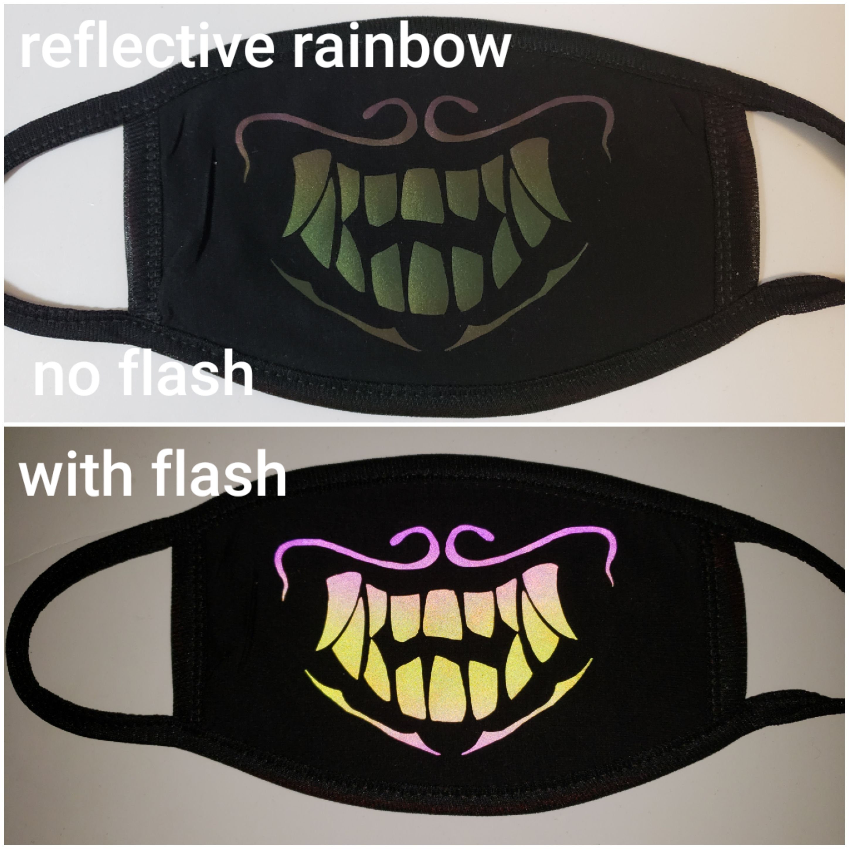K/DA Akali Inspired Mouth Face Mask Black Rave Costume Mask - Etsy