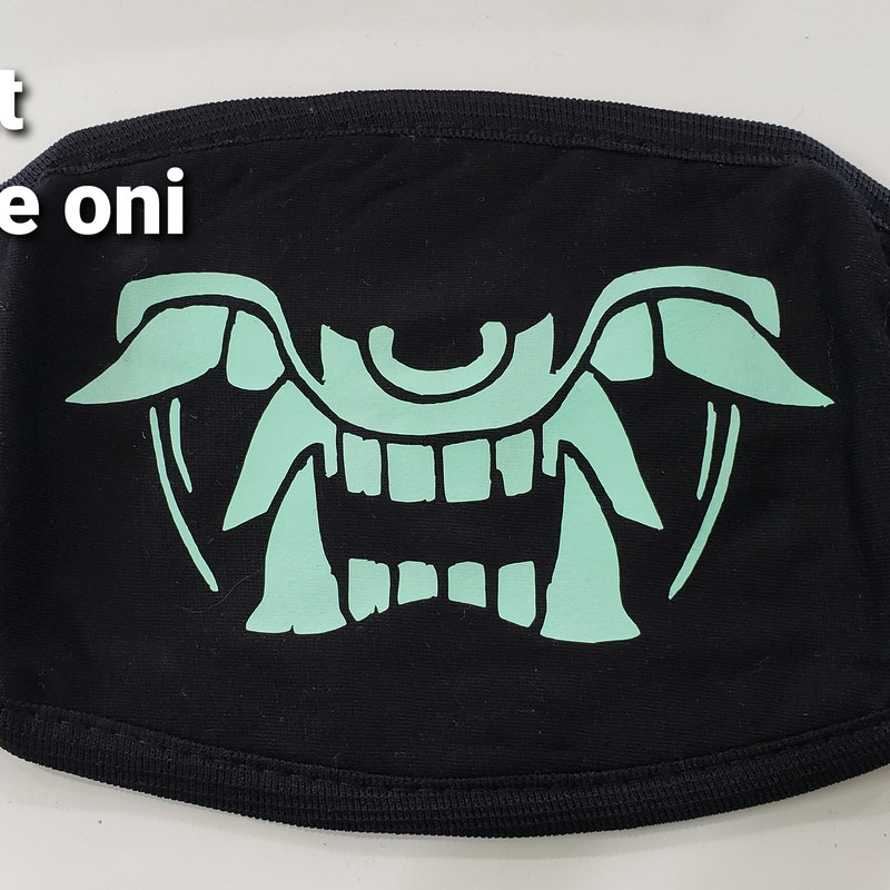 Oni Face Mask - Etsy