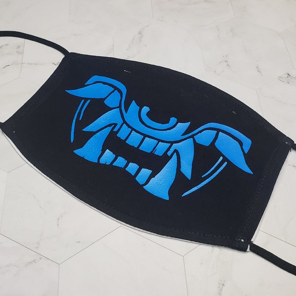 Oni Face Mask - Etsy