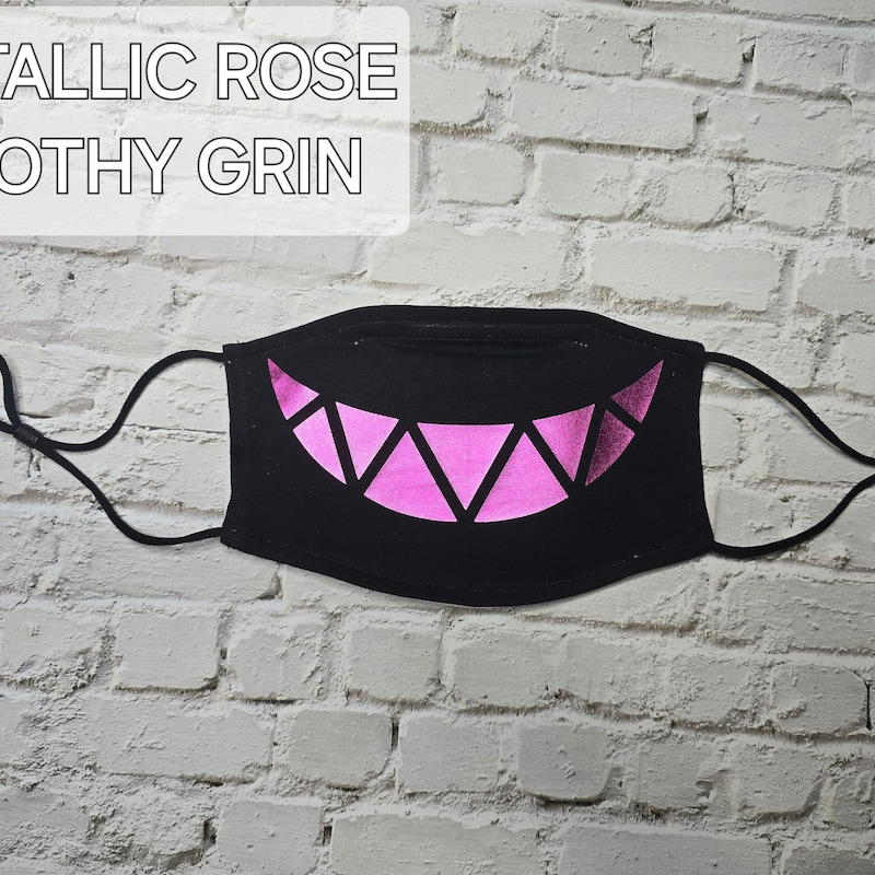 Smiling Face Mask - Etsy