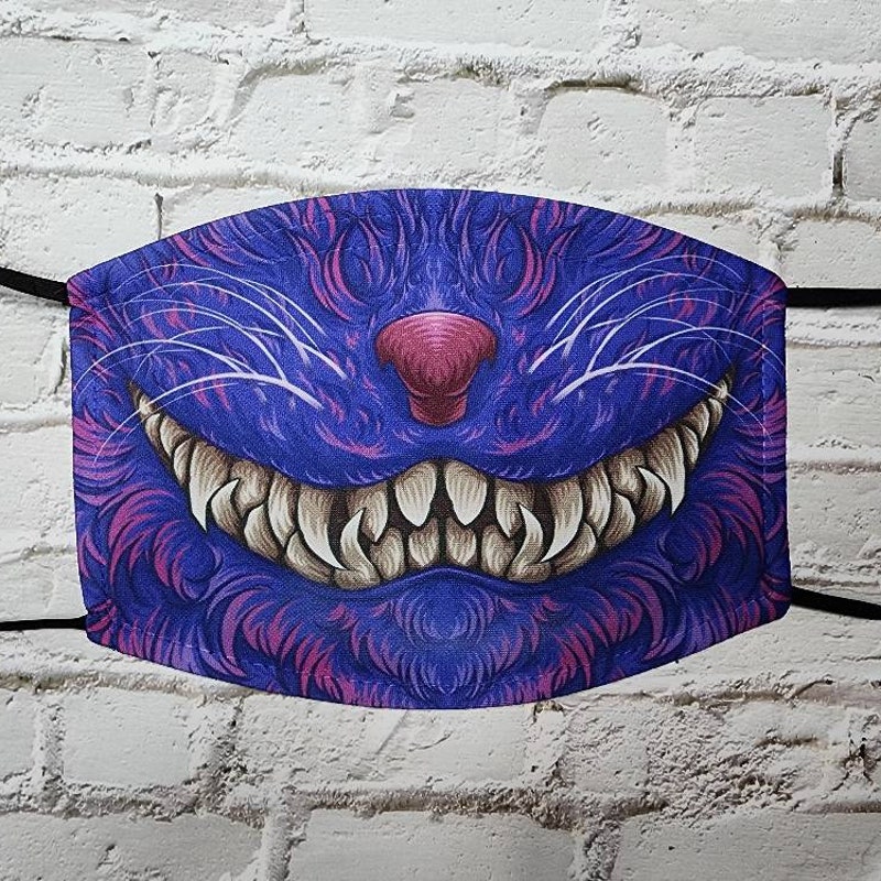 Cheshire Cat Mask - Etsy