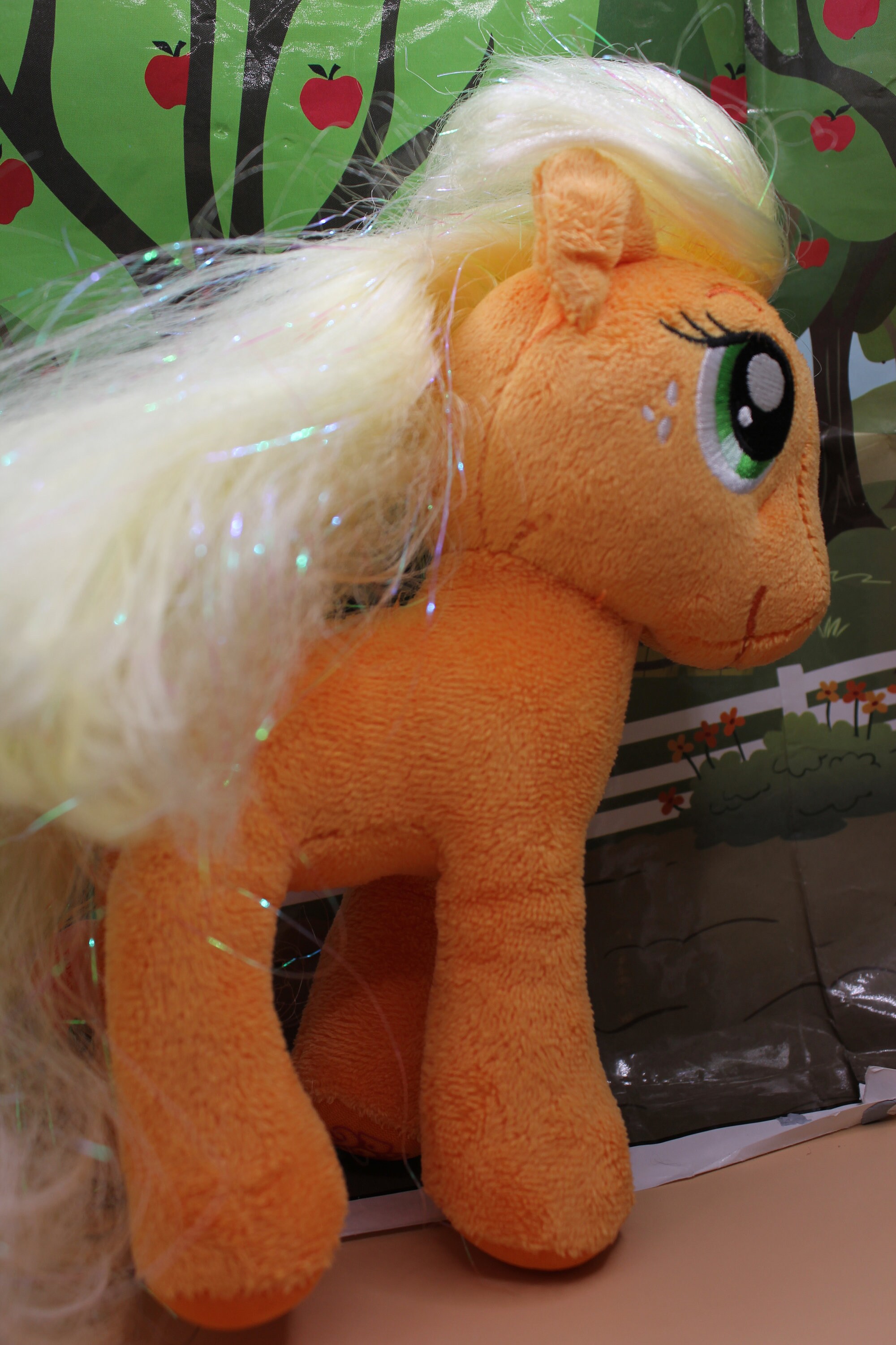 Ty Mini My Little Pony MLP Plushies 7 Preloved, G4, Applejack ...