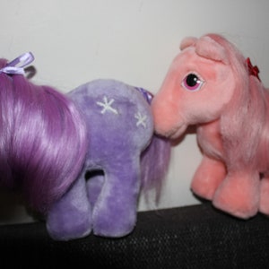 My Little Pony G1 Softie Plushies Cherries Jubilee, Blossom, Upcycled ...