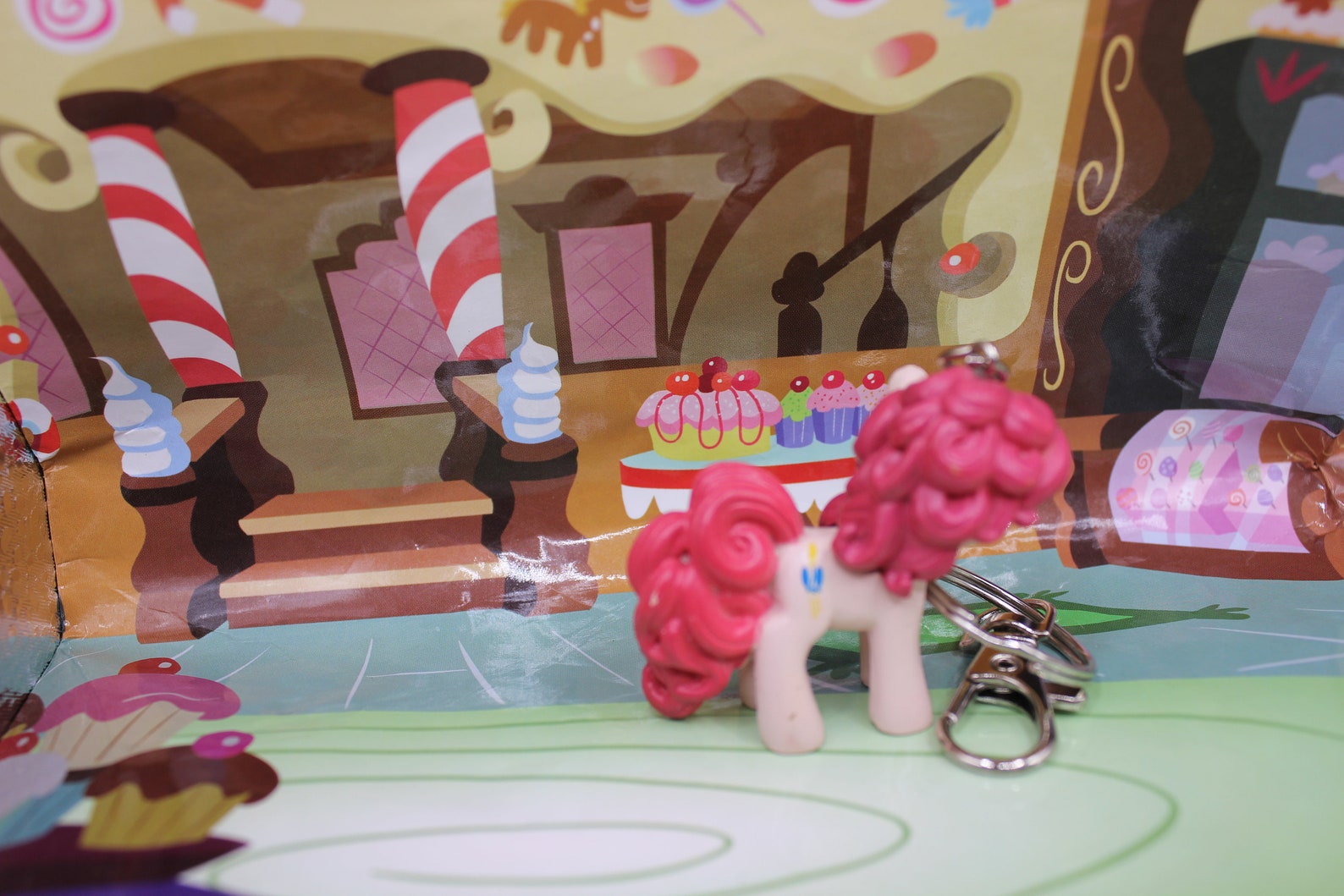 G4 MLP My Little Pony Keyring Bag Charm Upcycled. Friendship is Magic ...