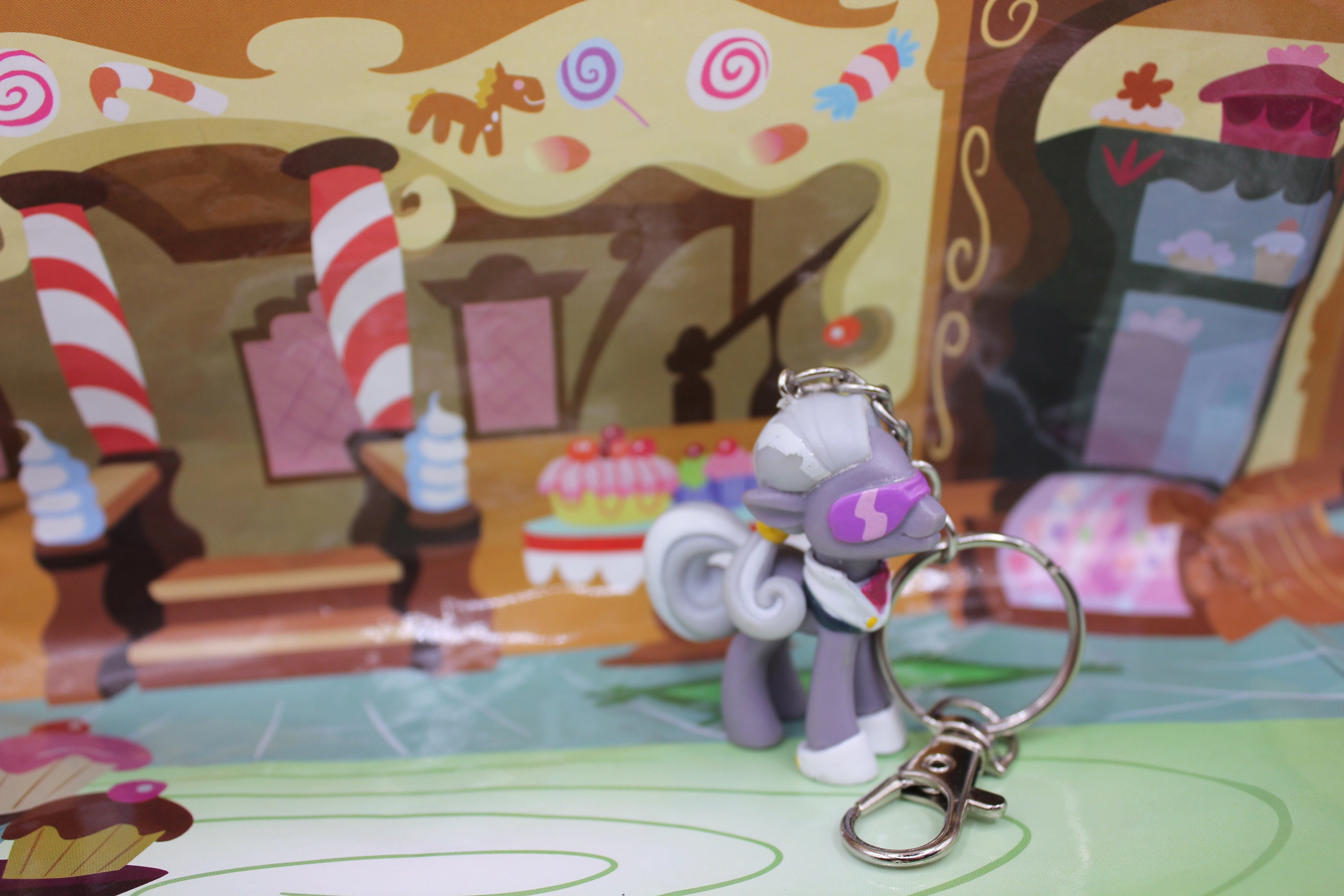 G4 MLP My Little Pony Keyring Bag Charm Upcycled. Friendship is Magic ...