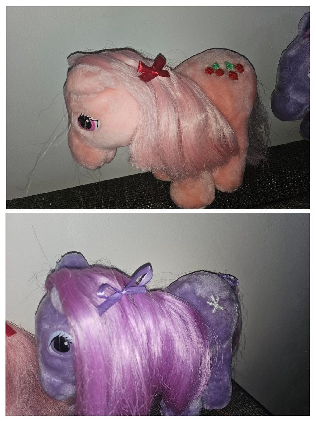 My Little Pony G1 Softie Plushies Cherries Jubilee, Blossom, Upcycled ...