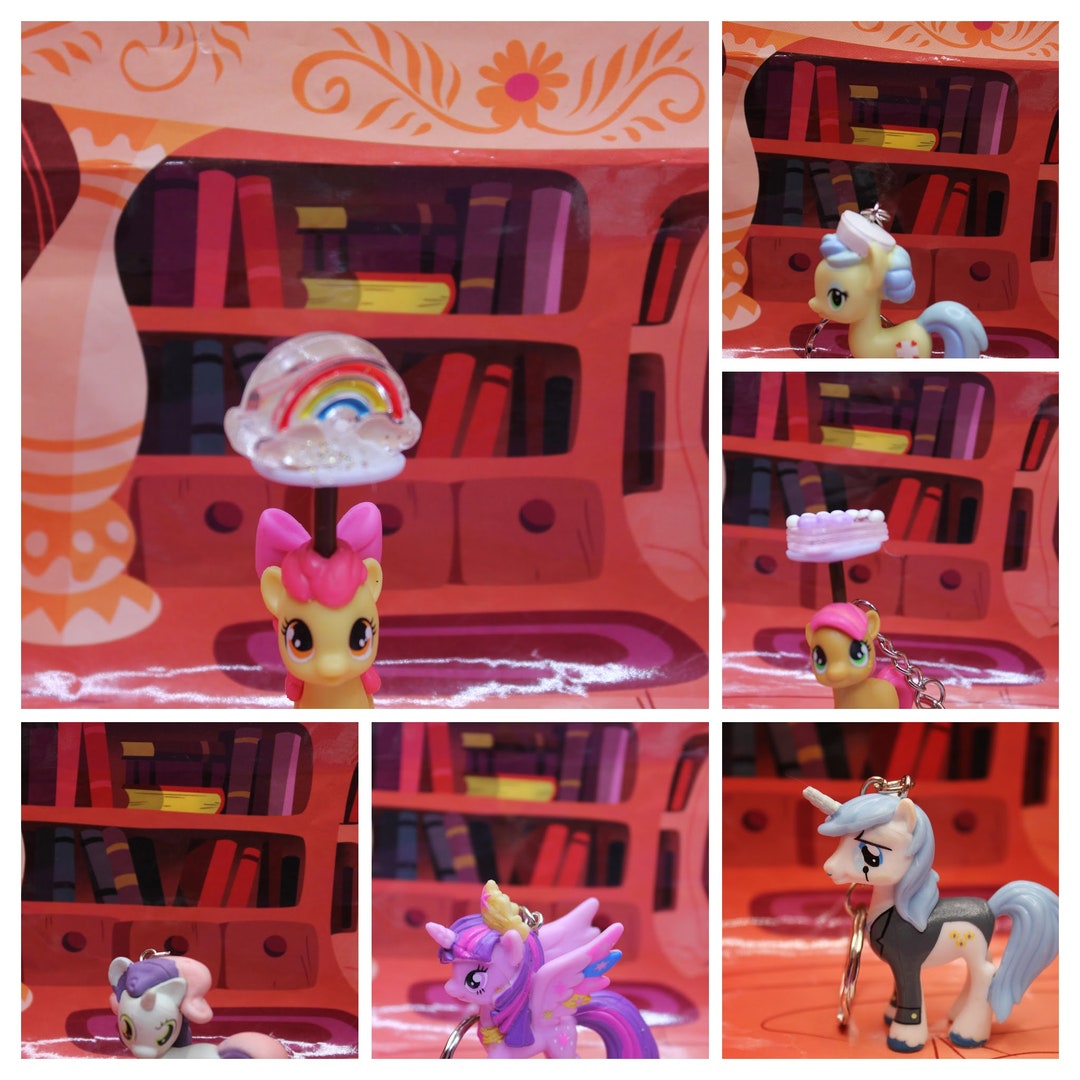 G4 MLP Minis to Keyrings/ Bagcharms. Fancy Pants, Sweetie Belle, Apple ...