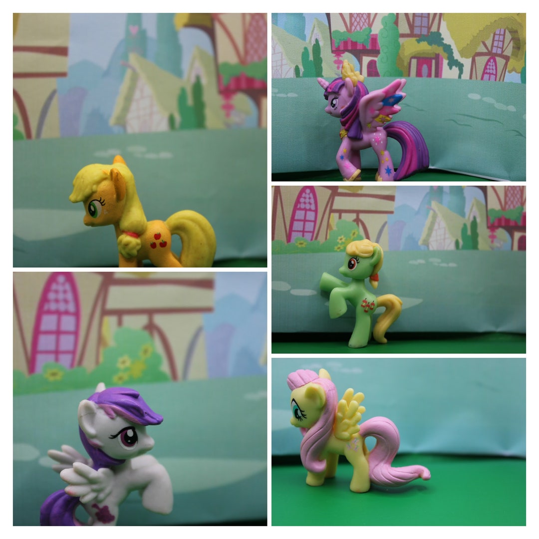 G4 Mini Blind Bag MLP My Little Pony, Applejack, Sugar Grape, Rainbow ...